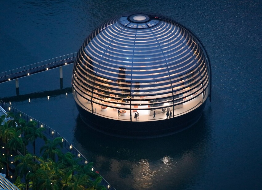 Apple Store Marina Bay Sands retail architecture by Foster Partners ...